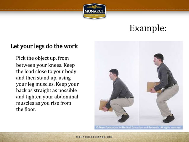 Proper Lifting Technique | PPTX | Physical Therapy | Wellness