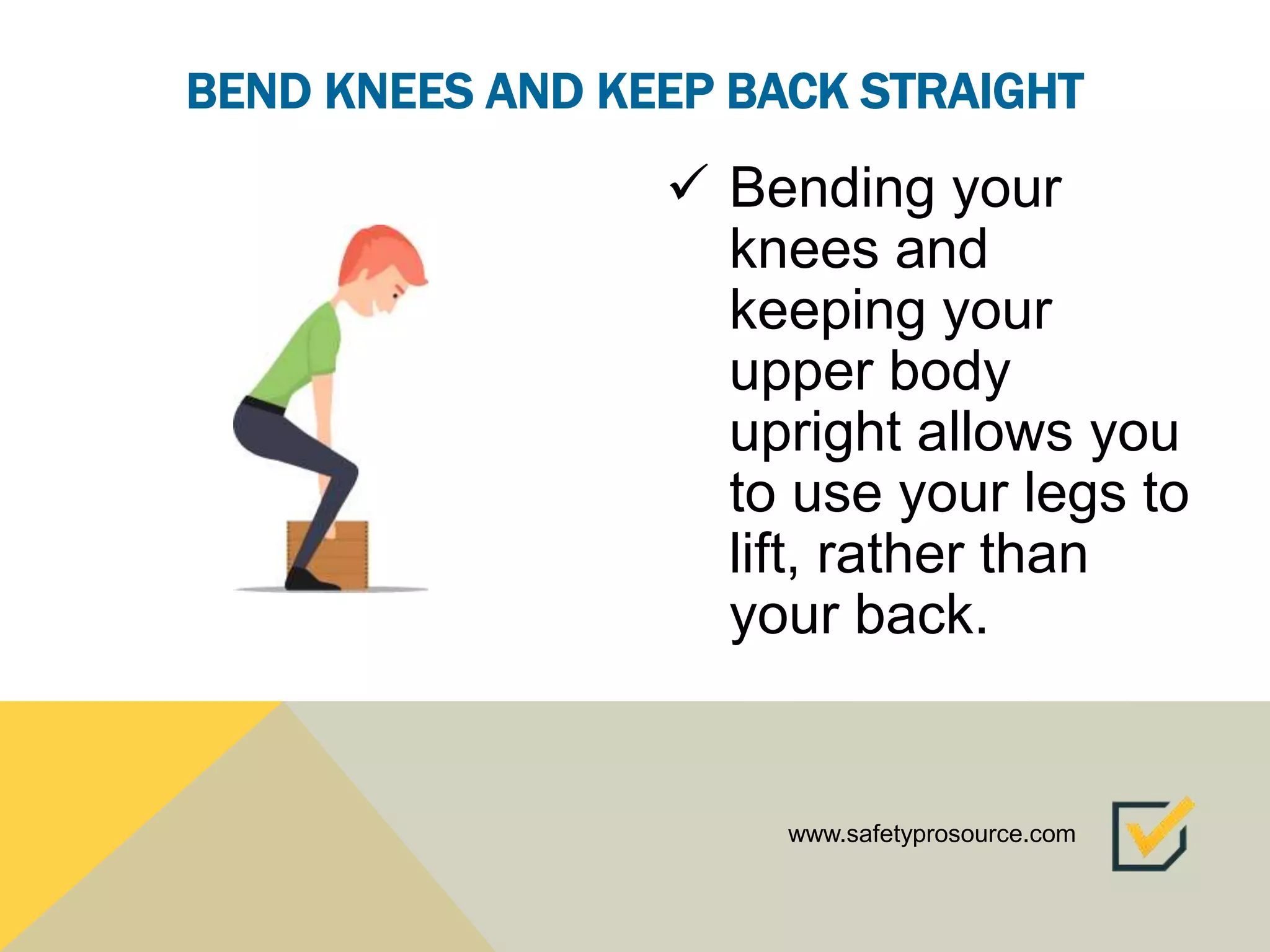 Proper Lifting Techniques | PPTX