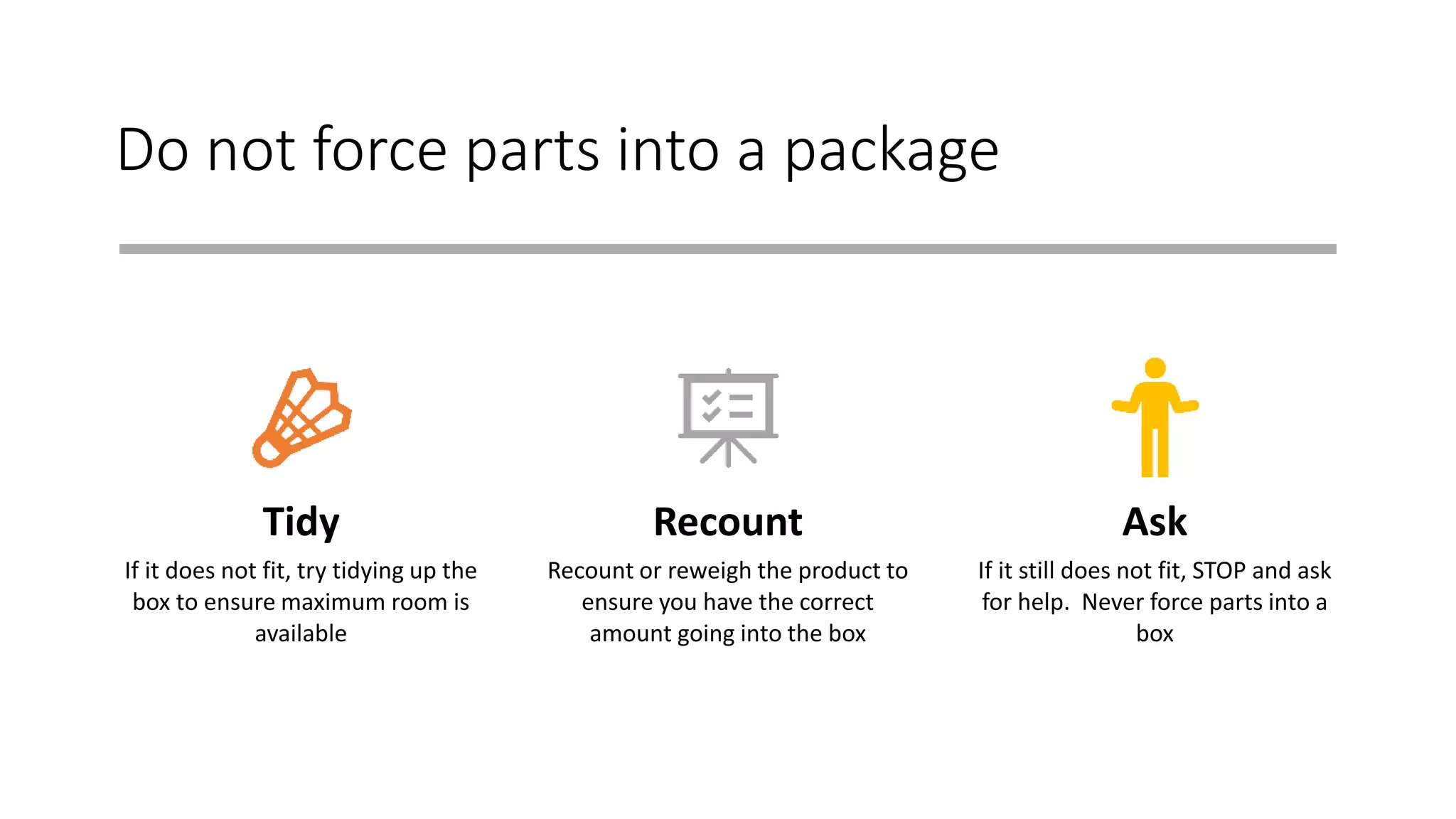 Properly packaging product | PPT Properly packaging product | PPT