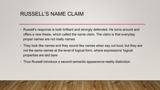 PROPER NAMES; THE DESCRIPTION THEORY.pptx