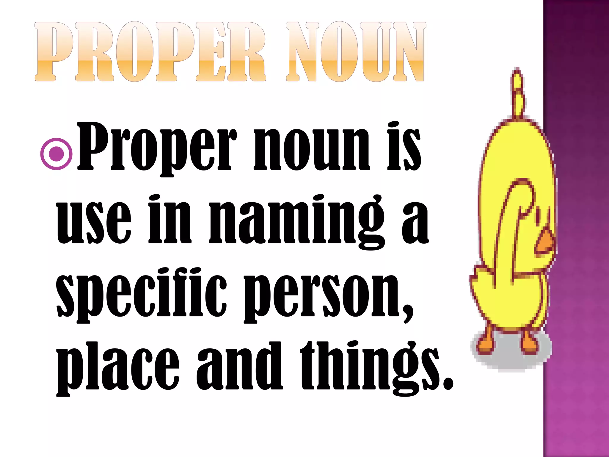 Proper noun and common noun | PDF