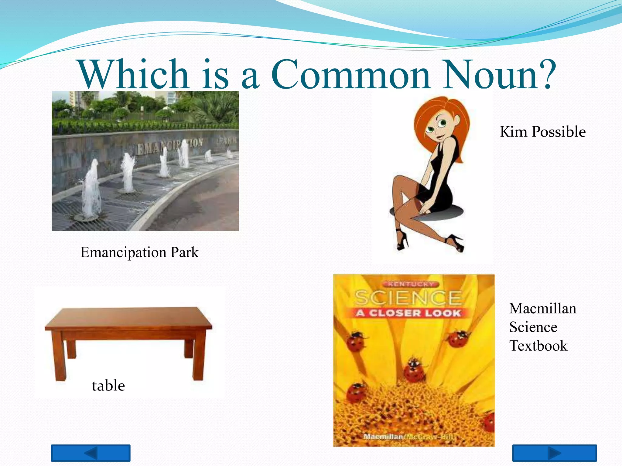Proper Nouns and Common Nouns | PPTX