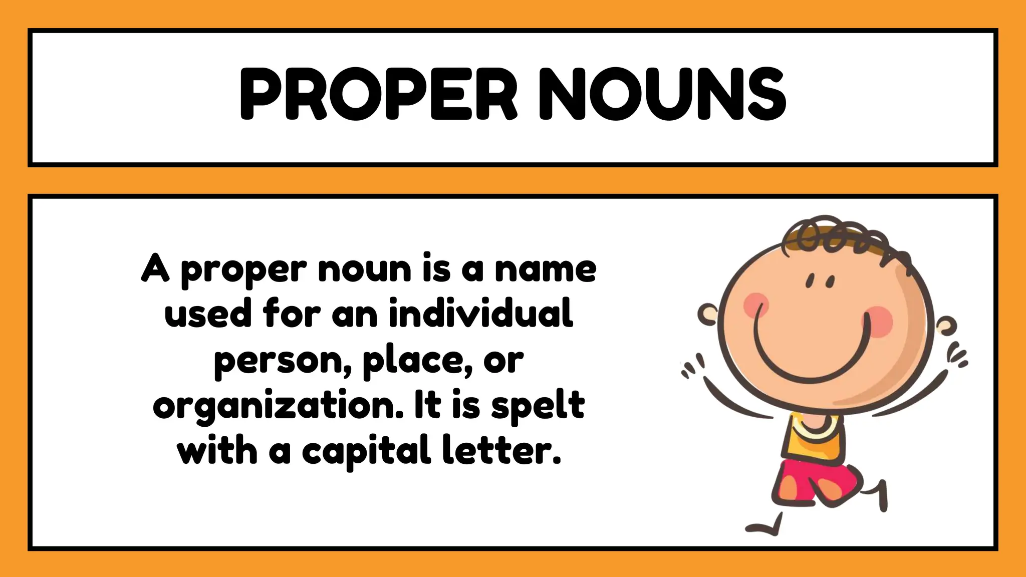 Proper Nouns English Presentation Colorful Cartoon Children (1).pptx