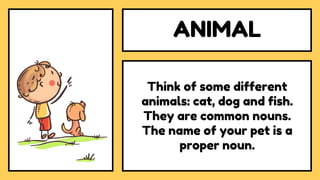 Proper Nouns English Presentation Colorful Cartoon Children (1).pptx