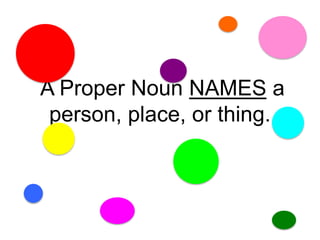 Proper nouns powerpoint | PPTX