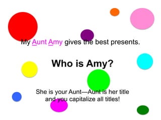 Proper nouns powerpoint | PPTX