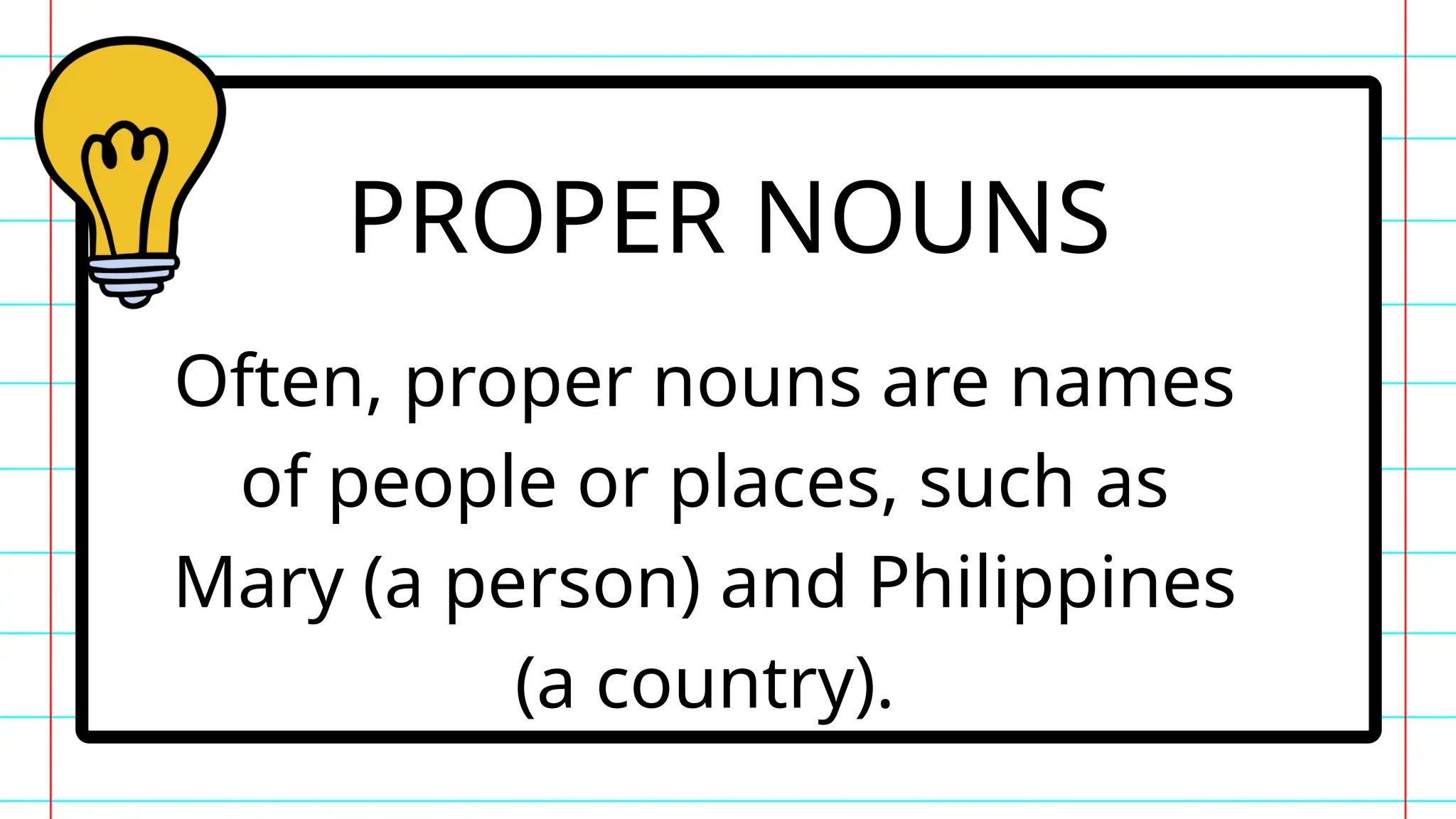 Proper Nouns Rules and Examples Grammar Lesson.pptx