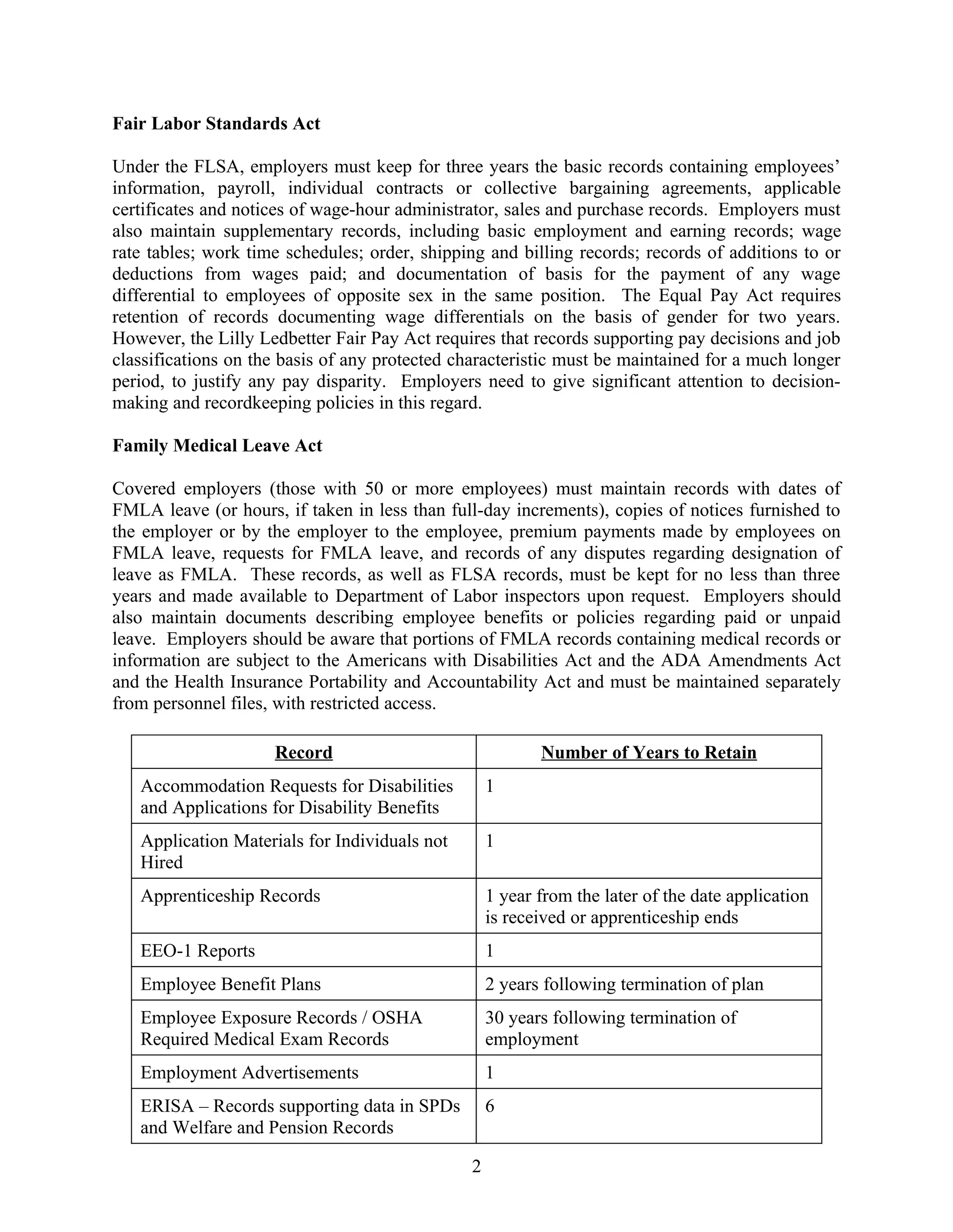 Proper Recordkeeping | DOC