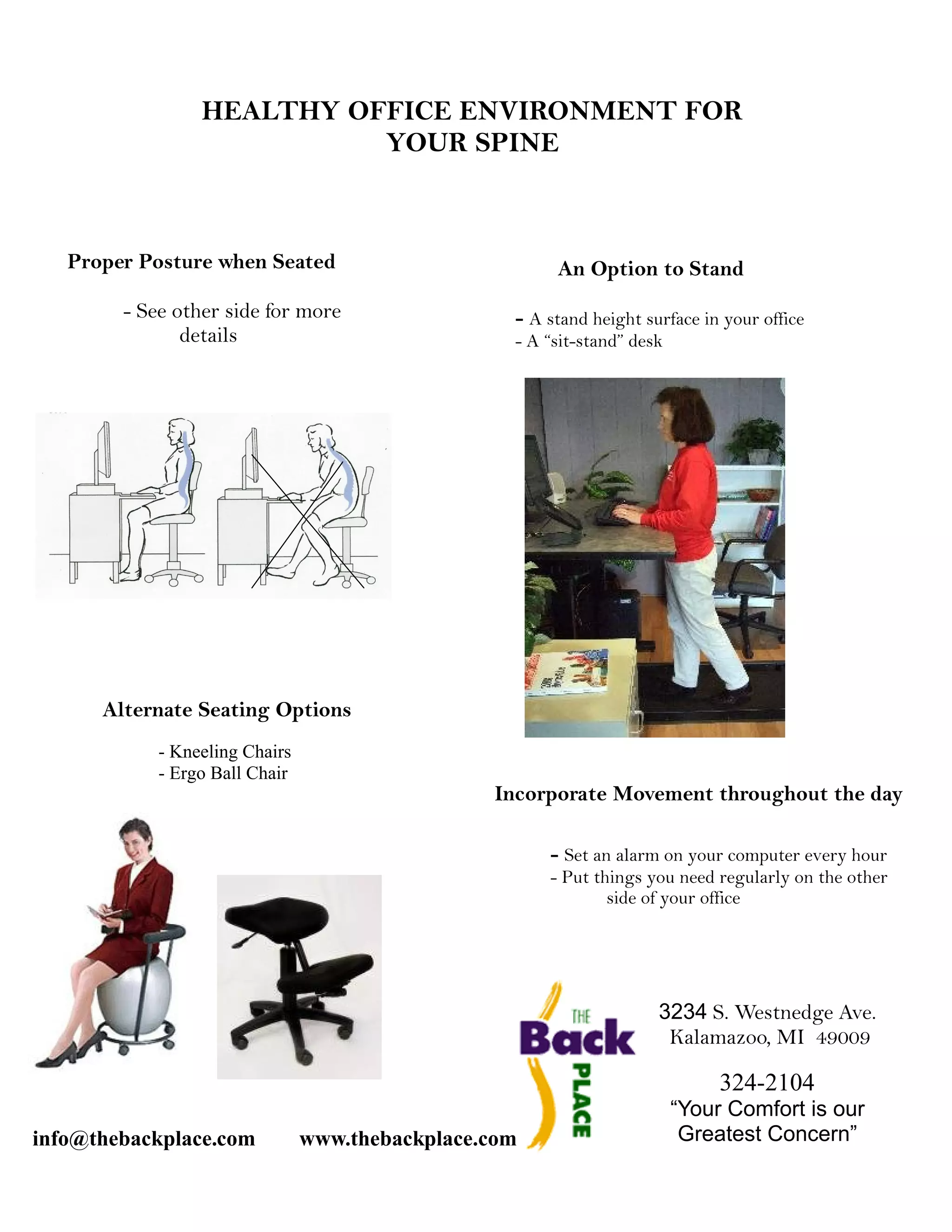 Proper Sitting Posture | PDF