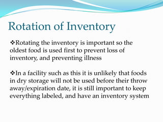 Proper Storage | PPTX