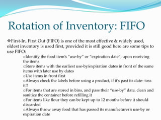 Proper Storage | PPTX