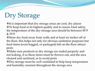 Proper Storage | PPTX