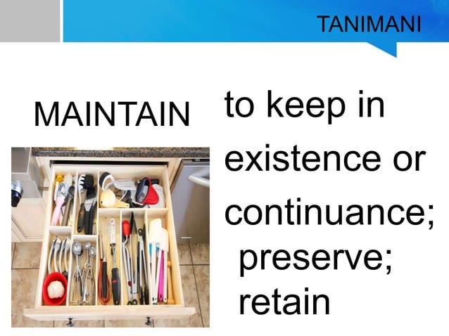 Proper storage of kitchen tools and equipment | PPT