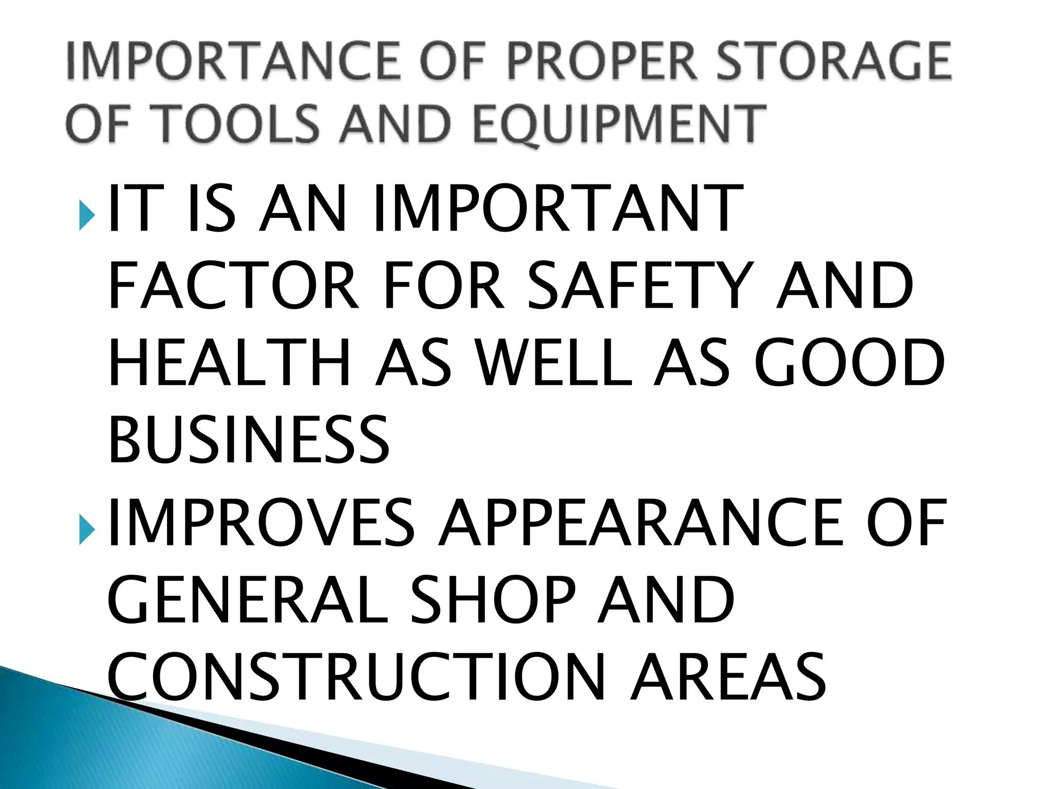 PROPER STORAGE OF TOOLS AND EQUIPMENT.pptx