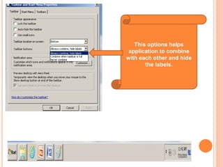 Properties of windows | PPT