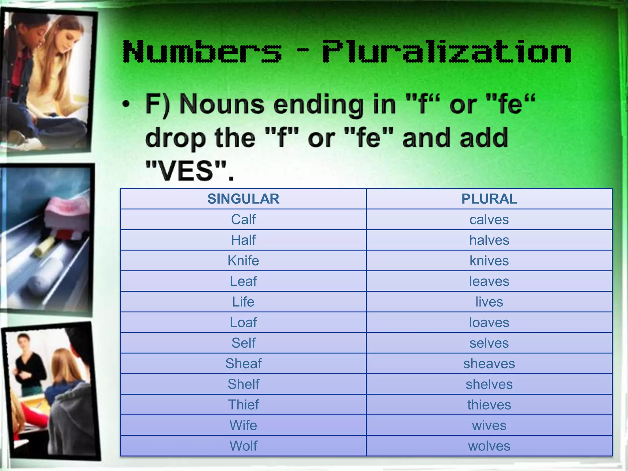 Properties of nouns | PPTX