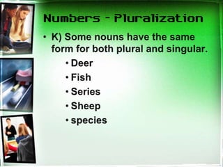 Properties of nouns | PPTX