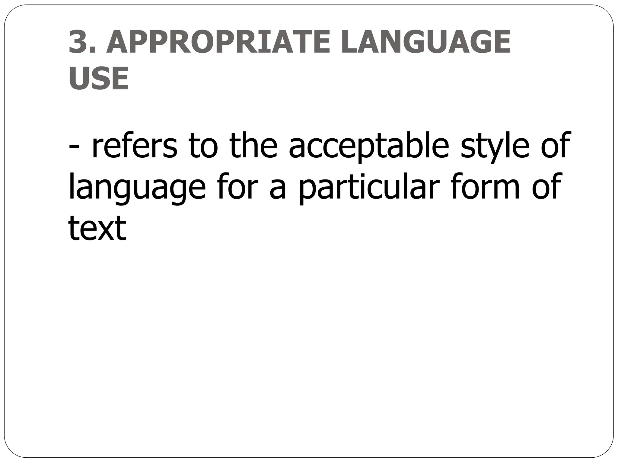 Reading and Writing Properties-of-a-Well-written-Text .pptx | Medical ...