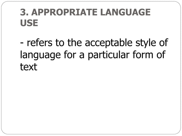 Reading and Writing Properties-of-a-Well-written-Text .pptx | Medical ...