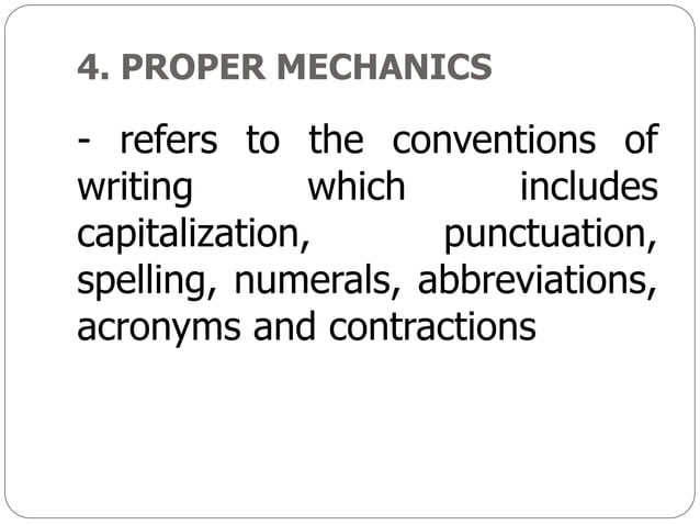 Reading and Writing Properties-of-a-Well-written-Text .pptx | Medical ...