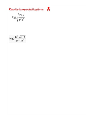 Properties of Logs.pdf