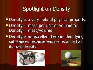 Properties of Matter | PPT