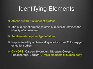 Properties Of Matter Elements Compounds And Bonding | PPTX