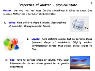 Properties of matter | PPT
