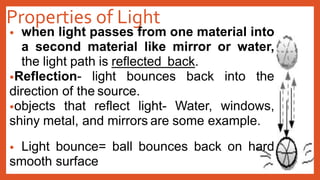 Properties and characteristics of light 4 | PPTX