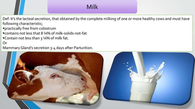 Milk, Physical Properties and milk fat | PPTX | Chemistry | Science