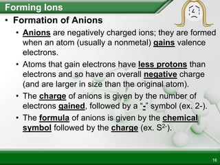 Properties and Formation of Ionic Compounds Powerpoint | PPTX ...