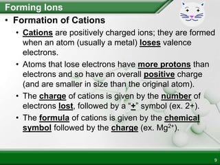 Properties and Formation of Ionic Compounds Powerpoint | PPTX