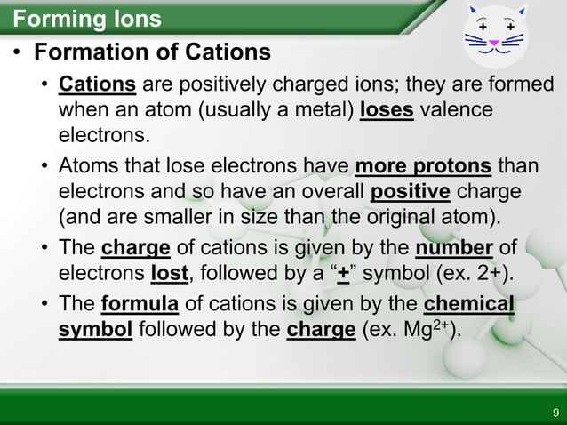 Properties and Formation of Ionic Compounds Powerpoint | PPTX | Chemistry | Science