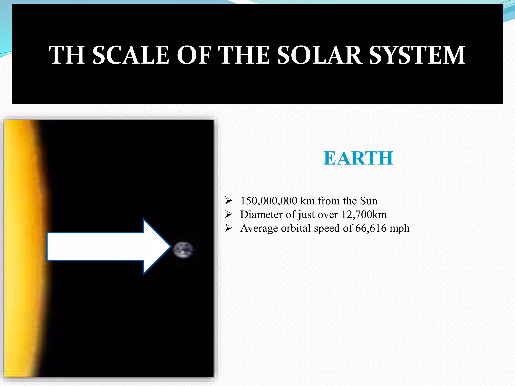 Properties and scale of solar system | PPTX