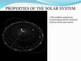 Properties and scale of solar system | PPTX