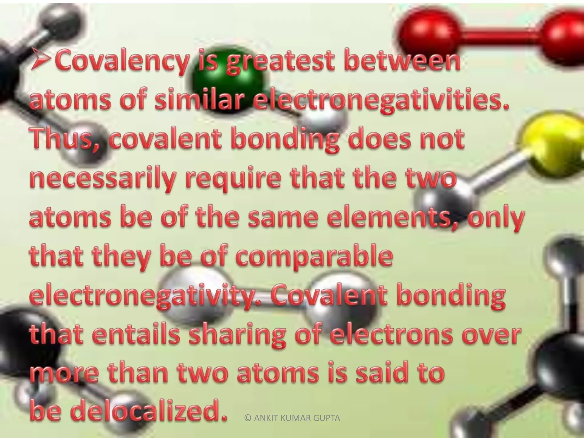 Properties and uses of covalent compound. | PPTX