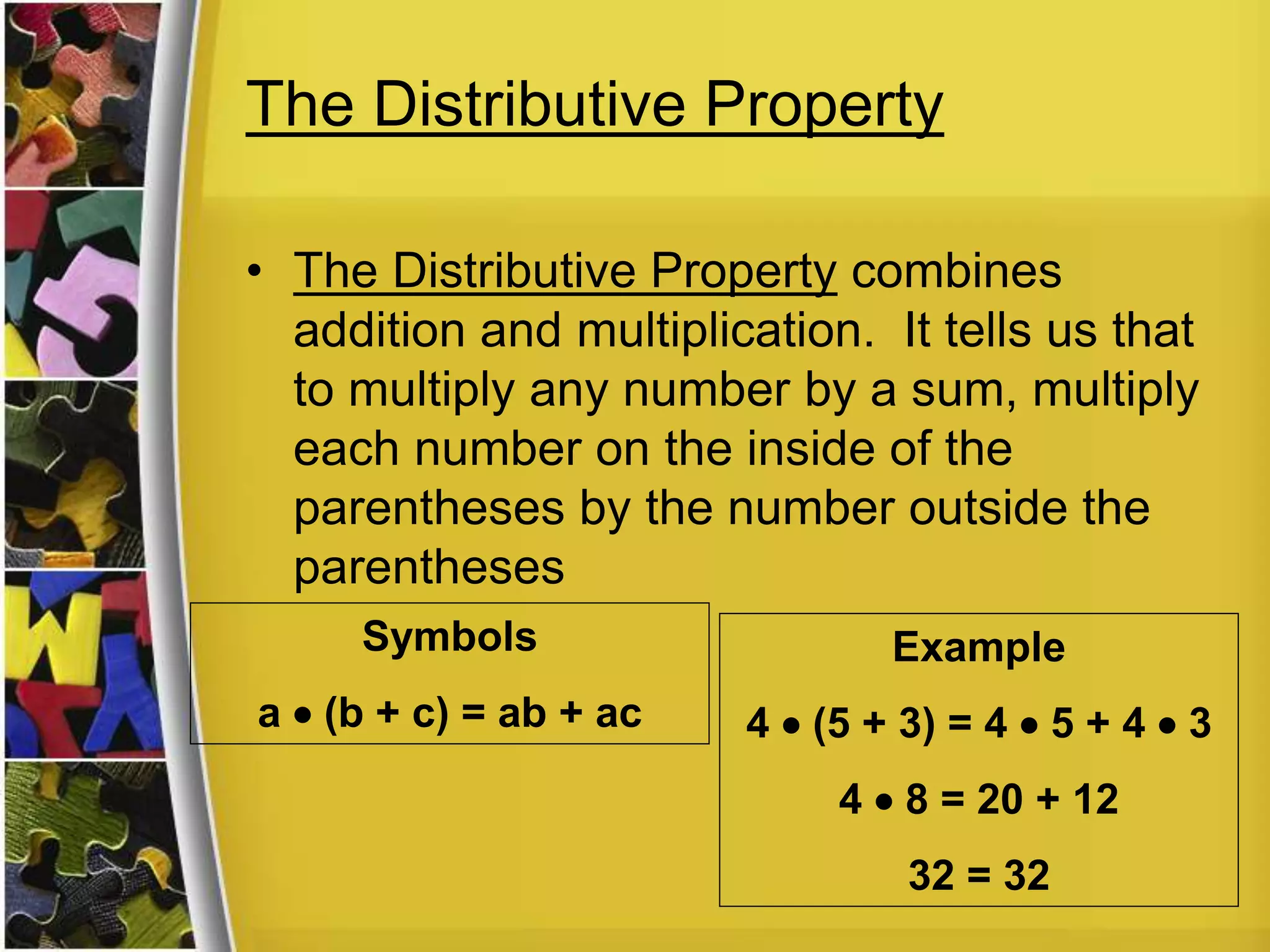 Properties Of Multiplication | PPT