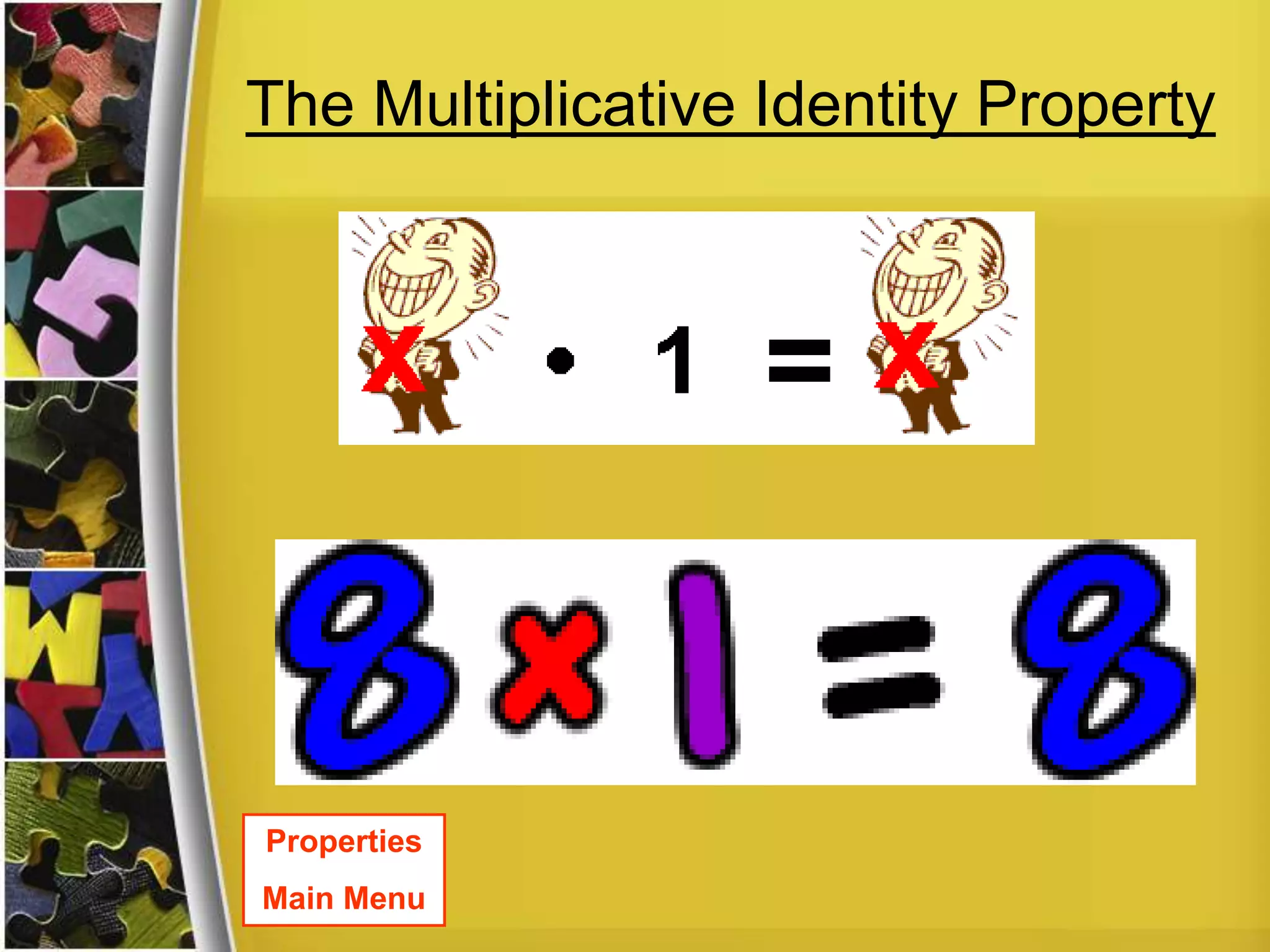 Properties Of Multiplication | PPT