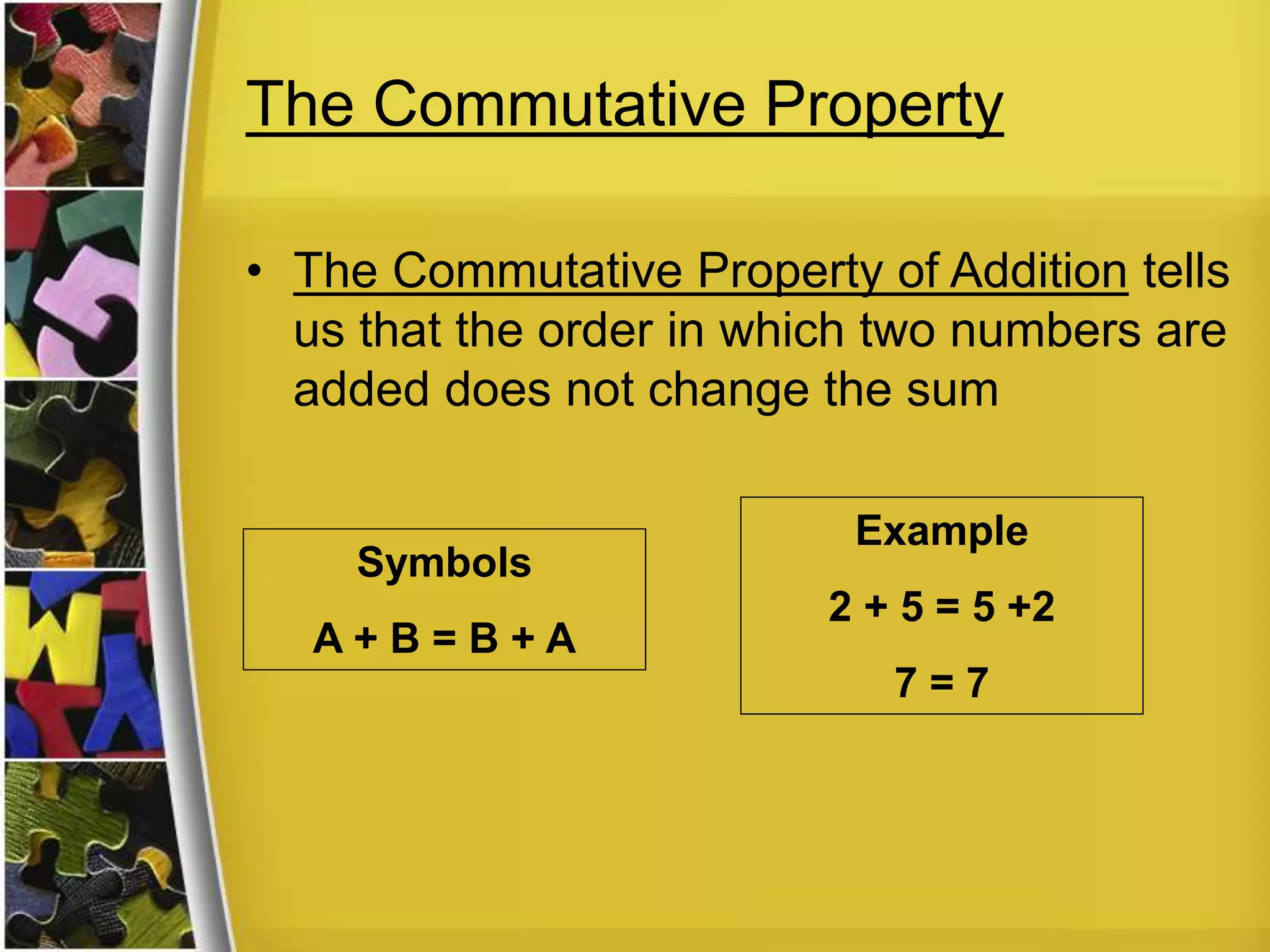Properties Of Multiplication | PPT