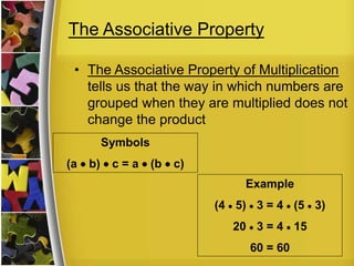 Properties Of Multiplication | PPT