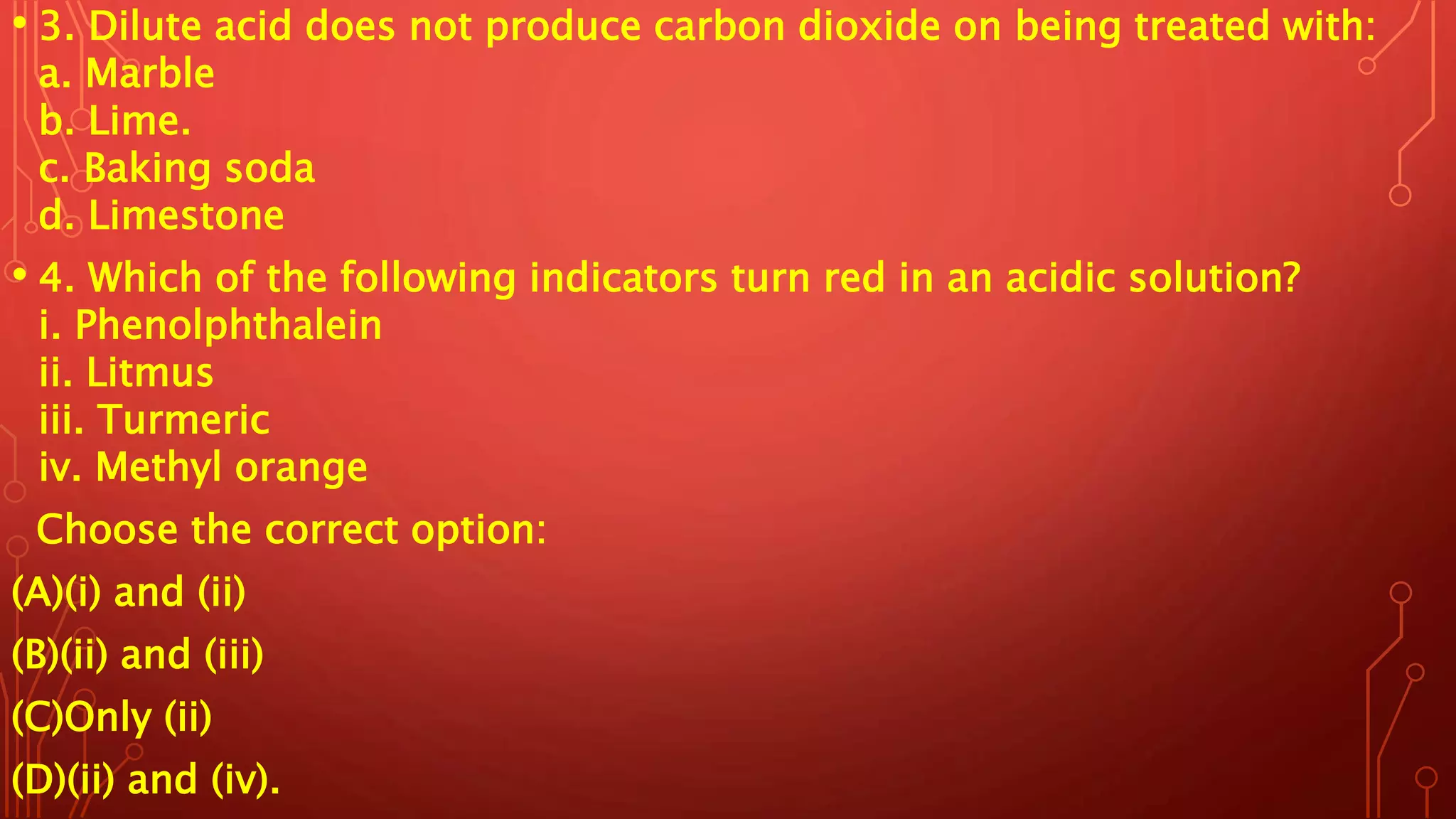 Properties of acid | PPTX