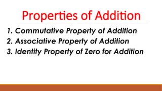 Mathematics 2 Properties of Addition.ppt