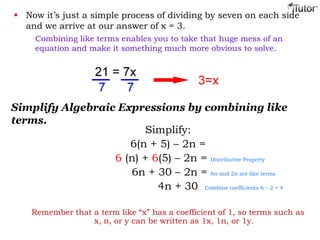 Properties of Addition & Multiplication | PPTX