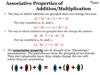 Associative Property Of Addition Definition