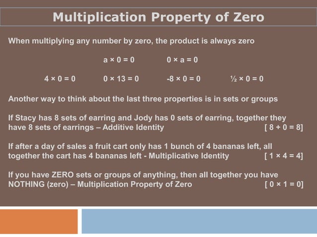 Properties of addition & multiplication | PPTX