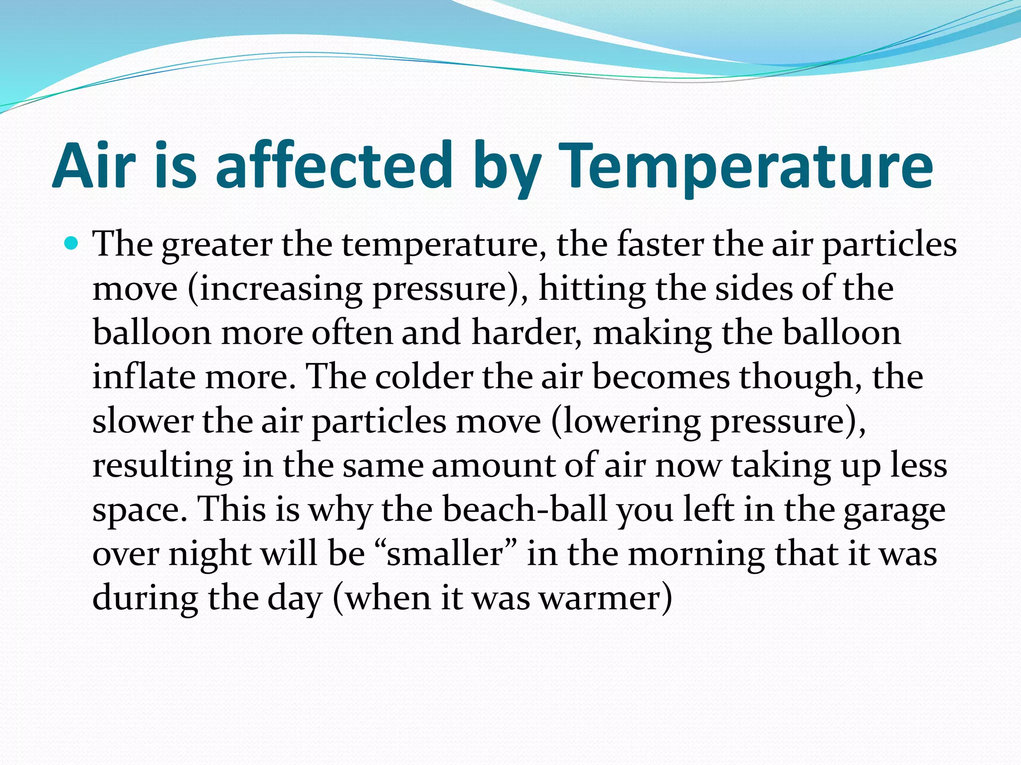Properties of air | PPTX