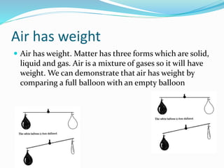 Properties of air | PPTX