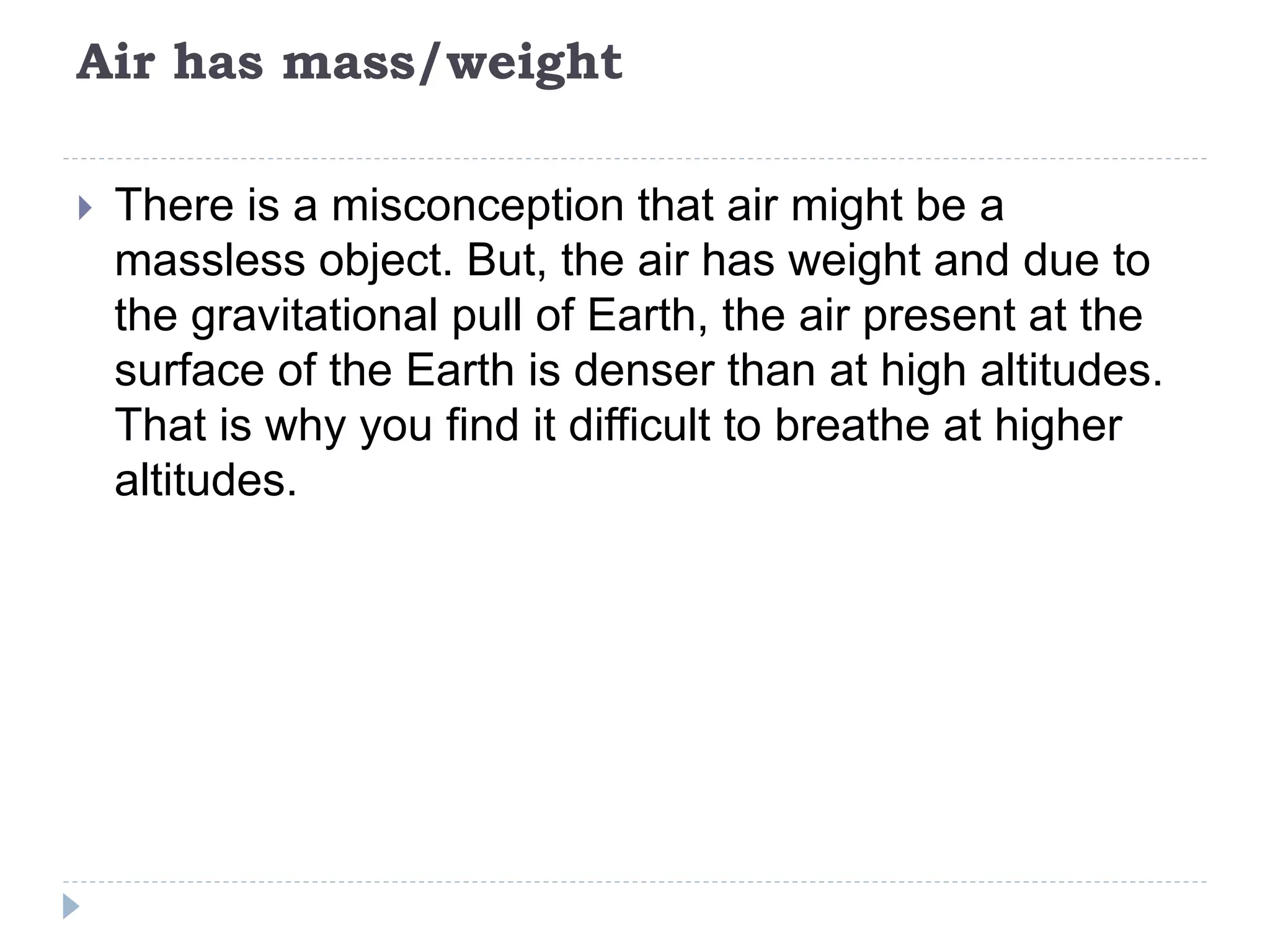 Properties of air | PPTX