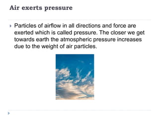 Properties of air | PPTX