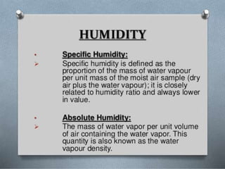 Properties of air water mixtures | PDF